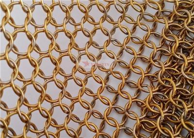 Cina Chiusure a maglia ad anello in acciaio inossidabile per centro commerciale 0,8x7mm in vendita