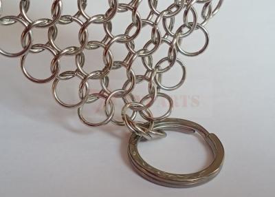 Cina SS316L 10mm Ring Cast Iron Pan Chainmail 8