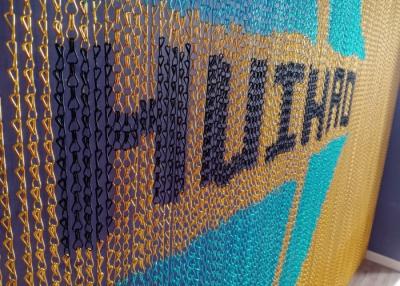 China Het architecturale Gordijn van de Aluminiumketting voor Binnenlands en Openluchtontwerp Te koop