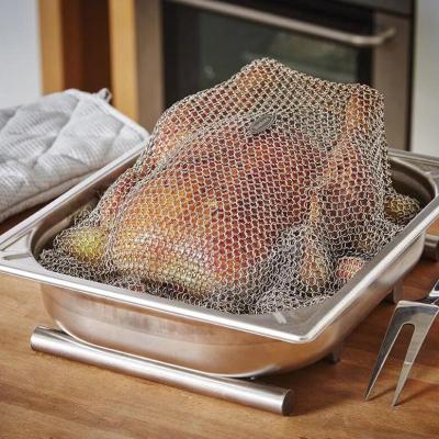 Cina 40 Cm Cotta Di Maglia In Maglia Da Forno Per Alimenti In Acciaio Inossidabile in vendita