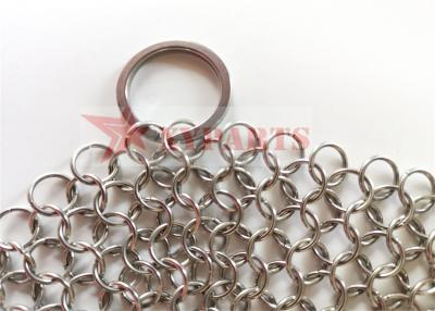 Cina Pulitore a 4 pollici dell'impianto di lavaggio della posta a catena di acciaio inossidabile di 304 cucine di Ring Mesh Screen Type in vendita