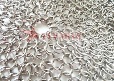 Cina Pulitore a 4 pollici dell'impianto di lavaggio della posta a catena di acciaio inossidabile di 304 cucine di Ring Mesh Screen Type in vendita