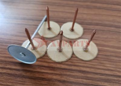 China Paper Insulation Metal Cup Head CD Weld Pins For Welding Foil Faced Insulation for sale