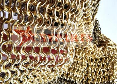 Cina Decorazione flessibile decorativa di Mesh Curtain Various Colors Interior del metallo di 1.2mm in vendita
