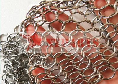 Cina Tipo metallo Ring Mesh For Decorativing Building Facades della saldatura di acciaio inossidabile in vendita