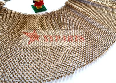 Cina Apertura di alluminio del diametro 6mm di Mesh Curtain 1mm del metallo del collegamento a catena in vendita