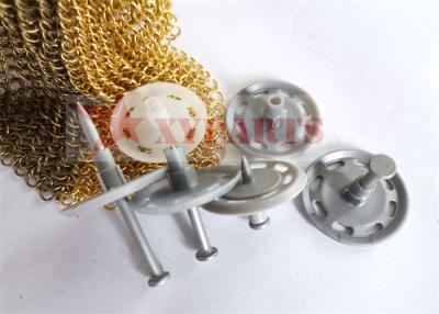 China 35mm Plastic Insulation Washers Rigid Insulation Board To Building Structures for sale