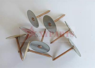 China Insulation Accessories Beveled Cupped Head Weld Pins For Duct Liner for sale