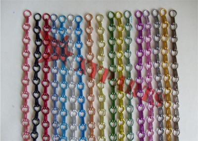 Cina Tenda a catena di alluminio del doppio gancio per il divisorio decorativo in vendita