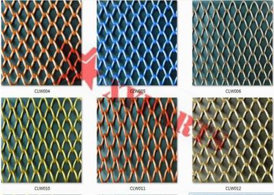 Cina Tenda a catena del metallo variopinto per la decorazione interna dell'edificio per uffici in vendita