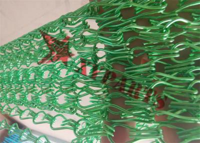 Cina Tenda a catena del metallo di alluminio per lo schermo decorativo della divisione del ristorante in vendita