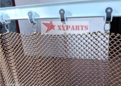 China 1.2 het Metaal Mesh Curtain Metal Coil Drapery van de MM.aluminium Legering voor Concertzaal Te koop