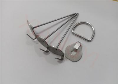 Cina 4 ½» X 14 ancore d'allacciatura di acciaio inossidabile del calibro per riparare le coperture smontabili dell'isolamento in vendita