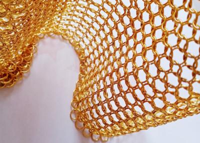 中国 外部の装飾のためのステンレス鋼1.2x10mmの金属リング網 販売のため