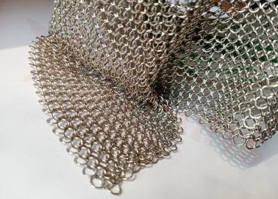 Cina Acciaio inossidabile Ring Metal Mesh Curtain Security saldato 0.53mm x 3.81mm in vendita