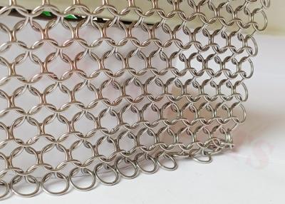 Китай сетка металла 1.2x10mm задрапировывает занавесы цепной почты нержавеющей стали для архитектуры продается