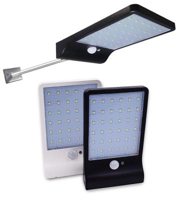 China Outdoor 36led Solar Motion Sensor Light for Garden Wall Lighting with Mounting Pole for sale