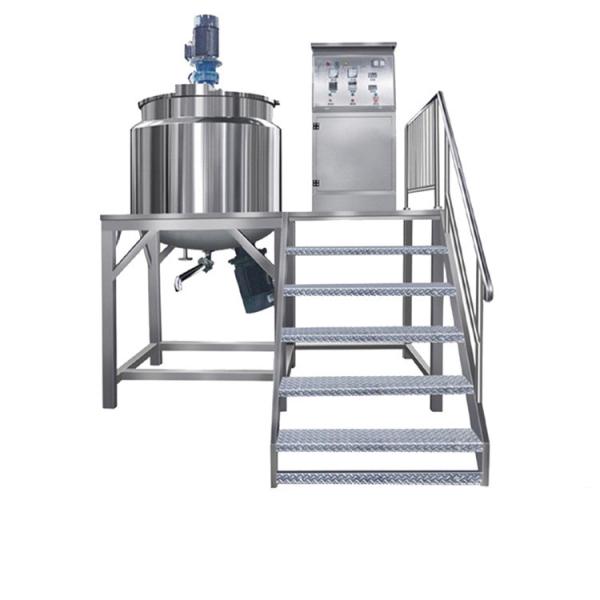 Quality 500L Stainless Steel Vacuum Emulsifier Mixer with Homogenizer for Cosmetic Cream and Lotion for sale