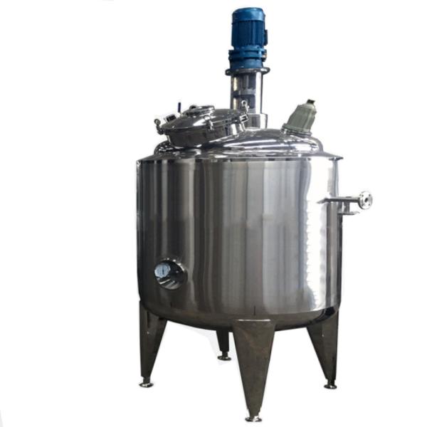 Quality 1000L Stainless Steel Jacketed Mixing Tank with Heating Cooling Temperature Control for Chemical for sale