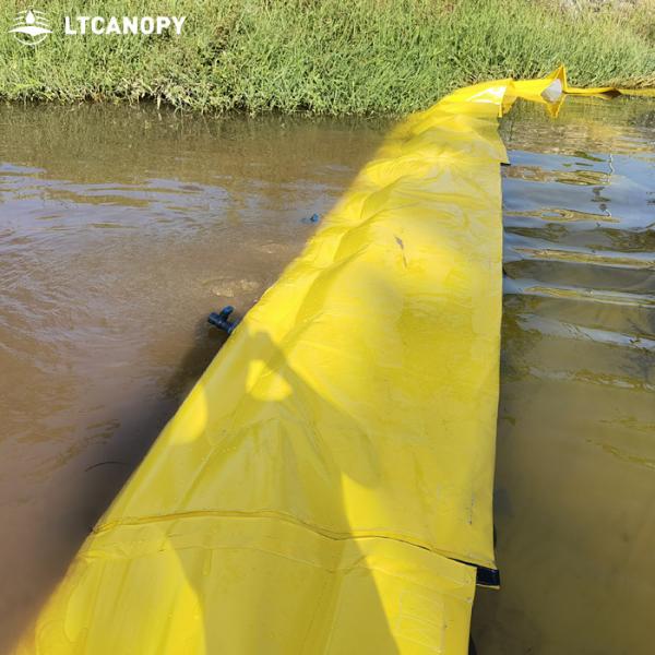Quality Litong Around Residential Flood protection Self-rising Water Gate Flood Barrier for sale