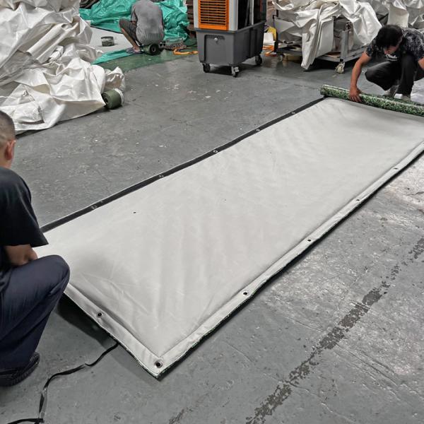 Quality Litong Flame-retardant Sound-absorbing for Outdoor Construction Green Leaf for sale