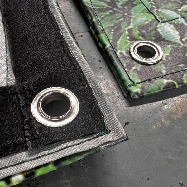 Quality Litong Flame-retardant Sound-absorbing for Outdoor Construction Green Leaf for sale