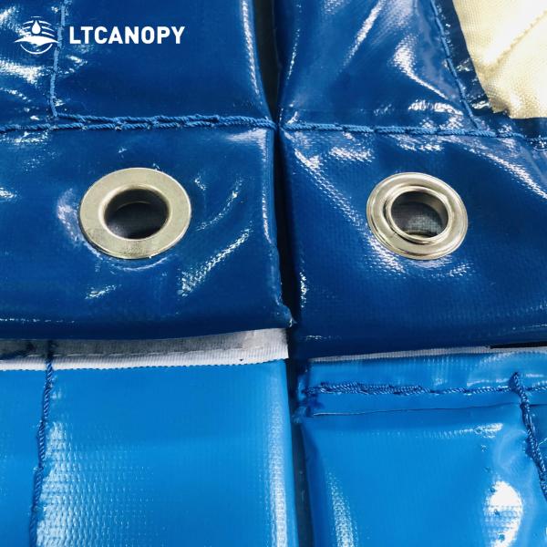 Quality Litong Excellent Noise Barrier Soundproof Blanket Isolate Fireproof Mass Loaded for sale