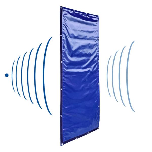 Quality Litong Multiple Colors Flame Retardant Sound Absorption Blanket for sale