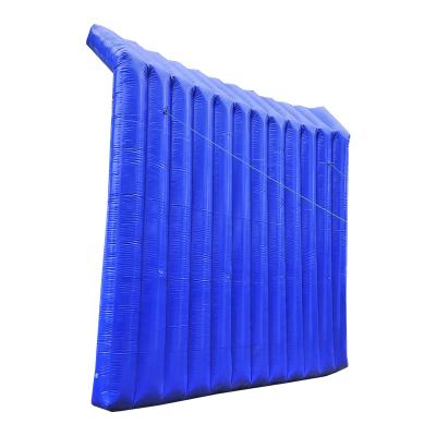 China Litong Construction Site Use Blue Pvc Inflatable Noise Control Sound Barrier Wall for sale