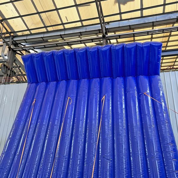 Quality Litong Construction Site Use Blue Pvc Inflatable Noise Control Sound Barrier for sale