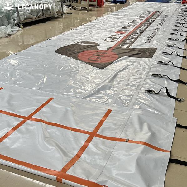 Quality Litong China Factory Direct Price Tear Resistant Pvc Side Curtain Trailer for sale