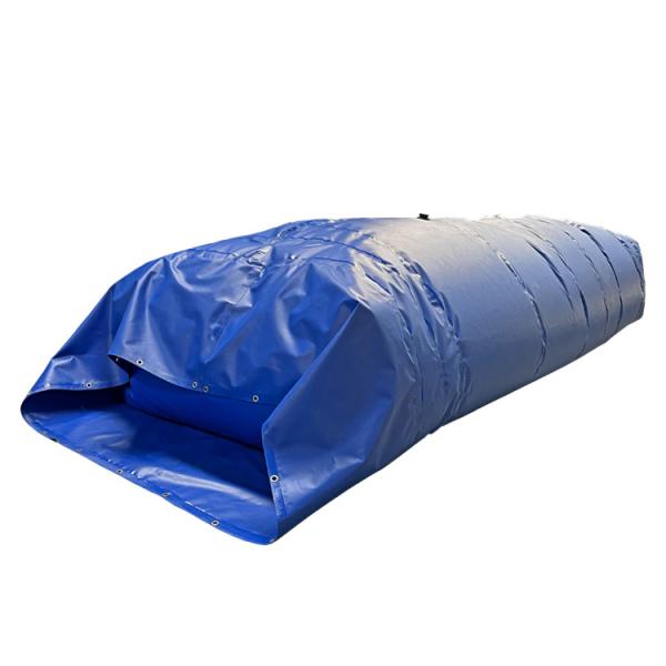 Quality Litong Rectangle Inflatable Water Filled Flood Barrier Tube for sale
