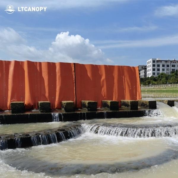 Quality LTCANOPY Flood Protection Barrier Plastic Flood Control Water Gate Anti Flood for sale