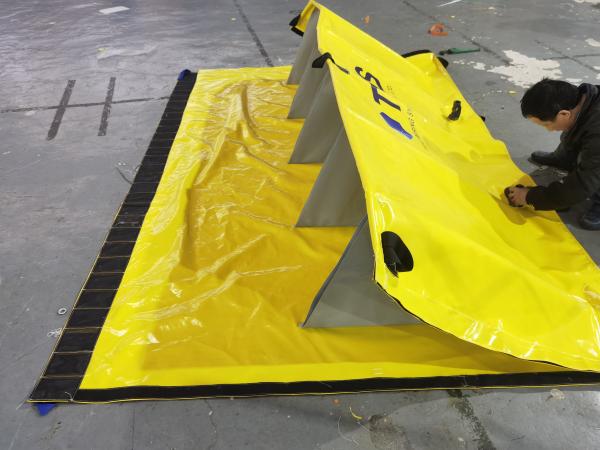 Quality Litong Flood protection Around Residential Self-rising Water Gate Flood Barrier for sale