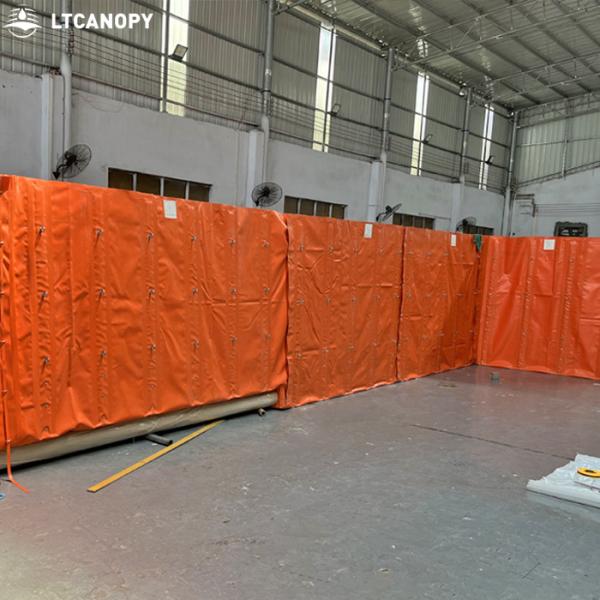 Quality Litong New Model Flood Control Barrier 1.8M High Customized Removable Flood for sale