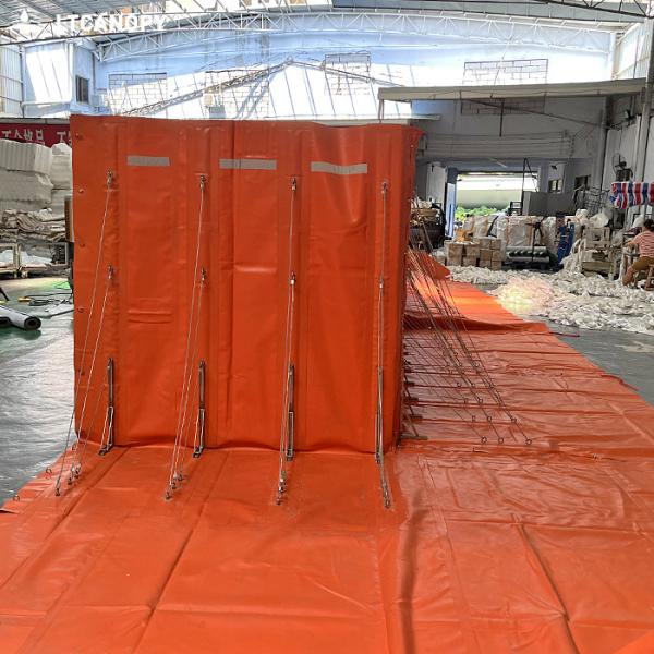 Quality Litong New Model Flood Control Barrier 1.8M High Customized Removable Flood for sale