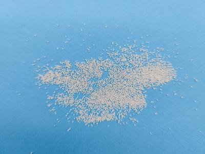 中国 白い陶磁器の発破研摩剤70μm - 125μmのB120長い耐用年数 販売のため
