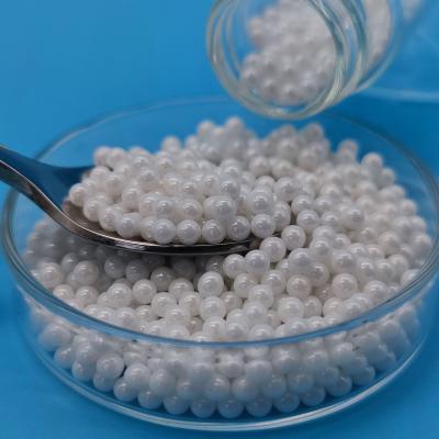 China White Zirconium Silicate Beads 0.8mm  High Density TZP Zirconia Ceramic Bead for sale