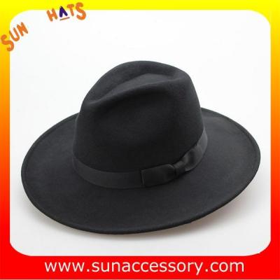 China 1462 Sun Accessoryblack winter wool felt safari mens fedora hats ,Shopping online hats and caps wholesaling for sale