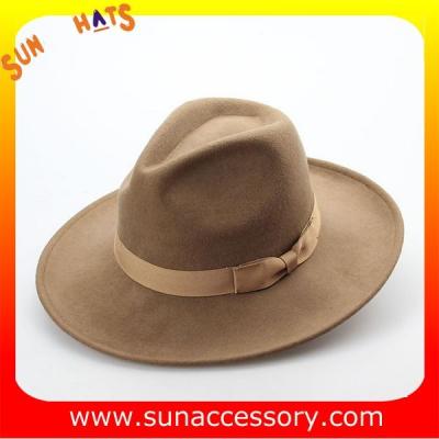 China 1462 Sun Accessory camel winter wool felt safari mens fedora hats ,Shopping online hats and caps wholesaling for sale