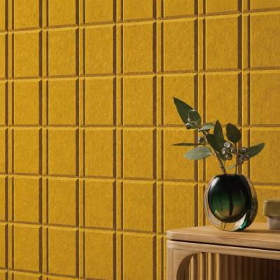 China Custom Printed PET Acoustic Panels Branded Logo Pattern Acoustic Art for sale