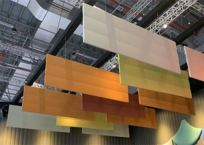 China Durable Felt Ceiling Baffles Sound Absorption , Multi Colored Hanging Sound Baffles for sale