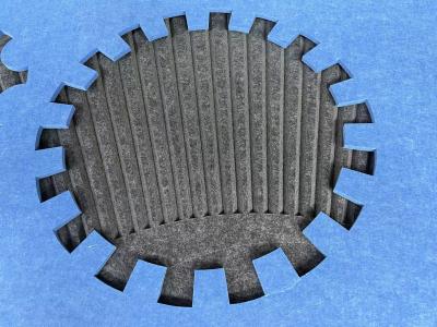 中国 反細菌の家具製造販売業生地は3D音響の壁パネルを包んだ 販売のため