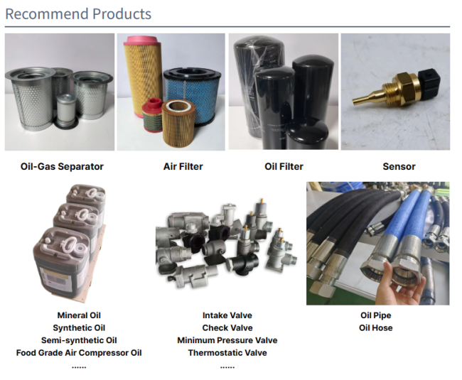 Minimum Pressure Valve QX104345 for Gardner Denver Air Compressor High Quality Cost-Effective Spare Parts MPV