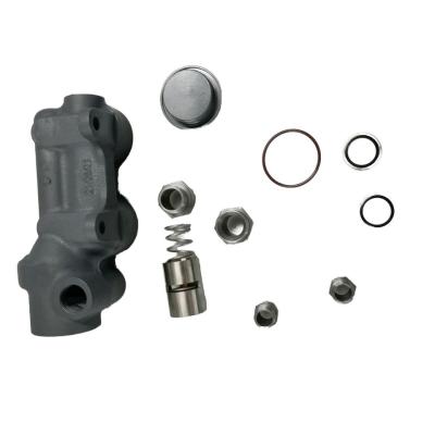 Cina Progettazione della base del filtro dell'olio per il compressore a vite d'aria LIUTECH Parti di ricambio Materiale metallico in vendita