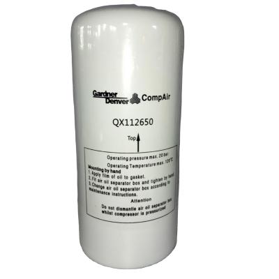 China Gardner Denver QX112650 Separador de aceite Compresor de aire industrial piezas de repuesto en venta