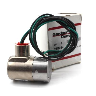 중국 가드너 덴버 91B244 솔레노이드 밸브 레스토랑 공기 압축기 부품 판매용