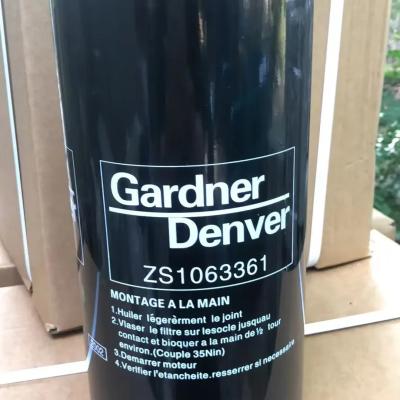 중국 가드너 덴버 오일 필터 ZS1063361 (스크류 공기 압축기용) 판매용