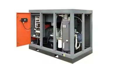 中国 110KWのマイクロオイルスクリュー空気圧縮機 建設および鉱山作業用 販売のため