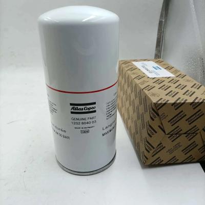 중국 아틀라스 고압 오일 필터 1202804003 고품질 나사 공기 압축기 부품 판매용